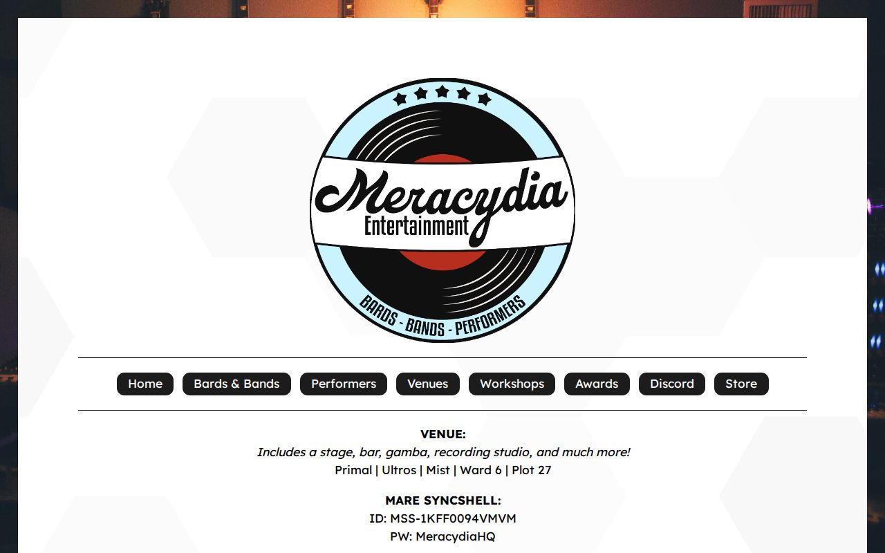 Meracydia Entertainment™